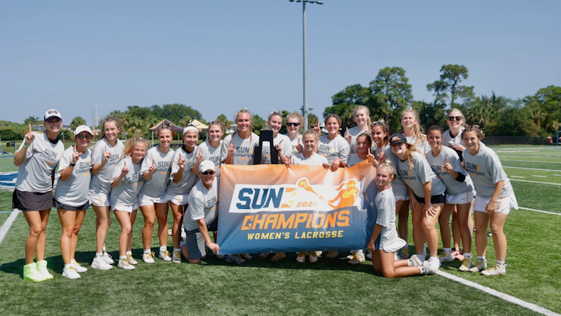 SCAD women's lacrosse crowned back-to-back Sun Conference champions