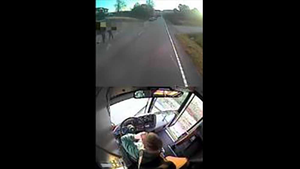 ‘Hero’ bus driver saves kids from being hit, Greenville officials say