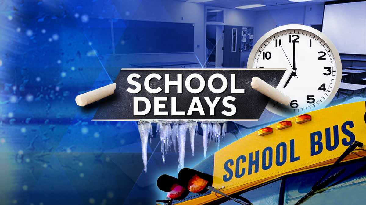 Western Pa. schools announce delays for Wednesday