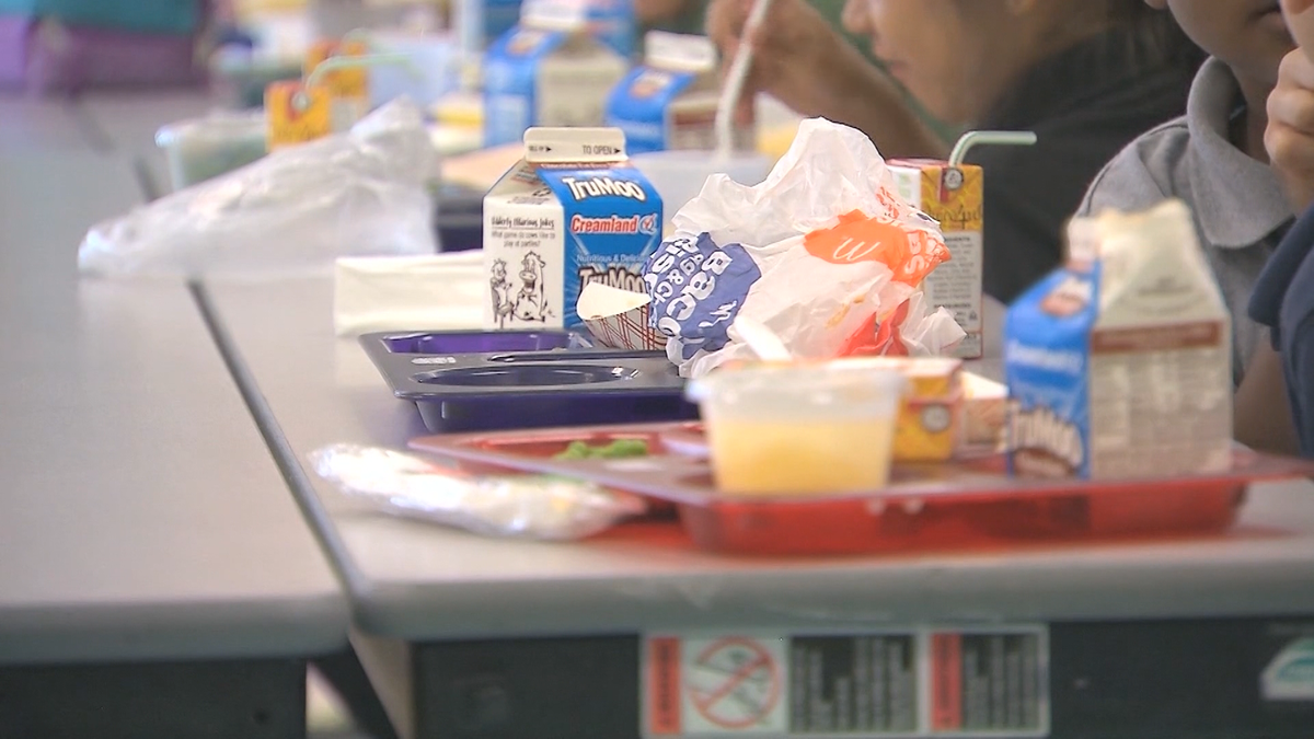 Efforts underway to help families afford school lunch
