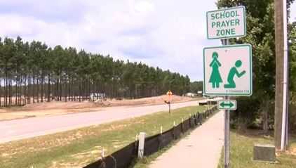 ‘School Prayer Zone’ road signs pop up around Richland Co. ahead of new ...