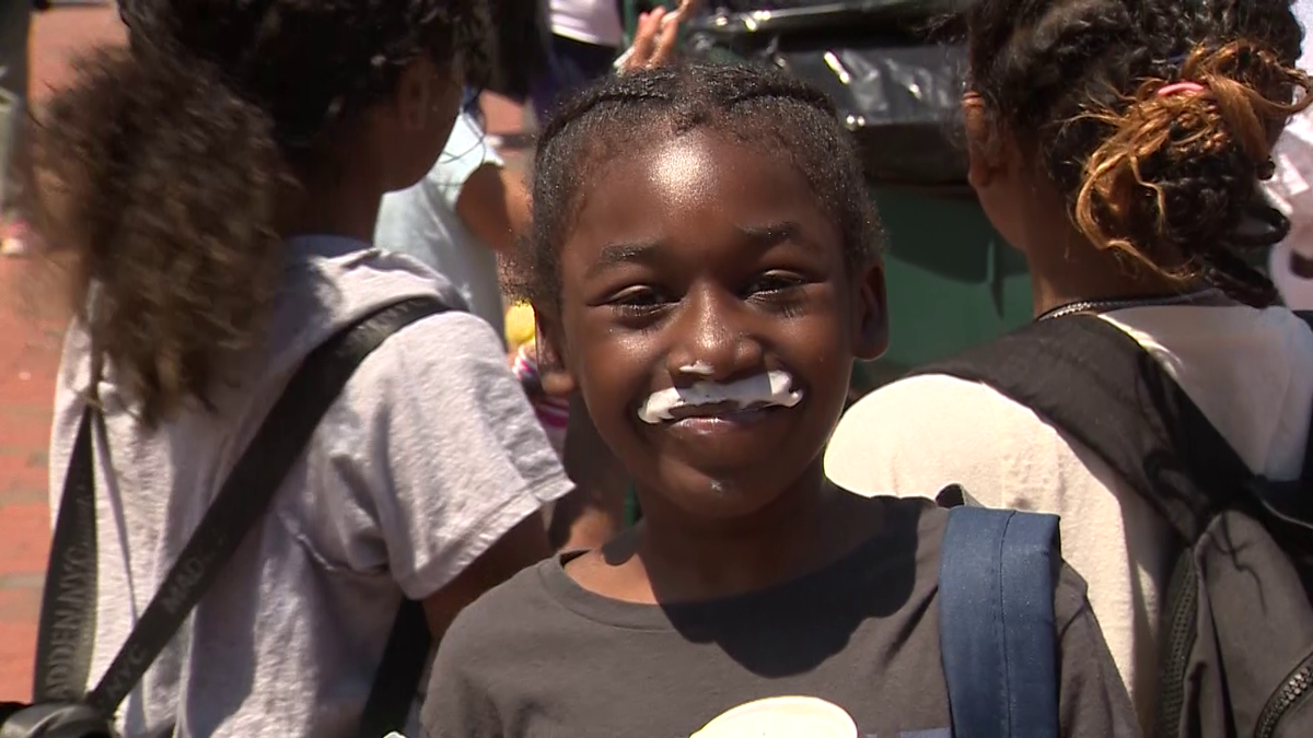 Annual all-you can eat Scooper Bowl gets underway at Boston City Hall Plaza