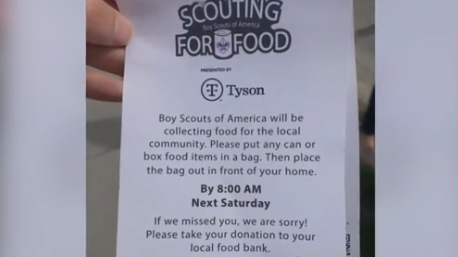 Coming together to feed the community: 2020 Scouting For Food