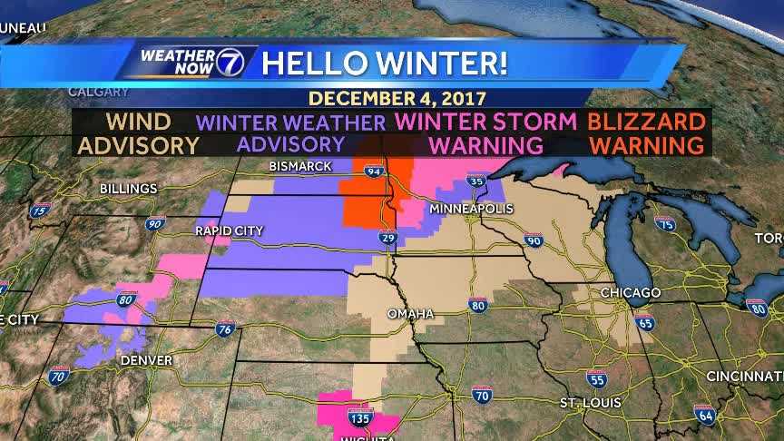 Strong northwest winds, falling temperatures, and some snow showers ...