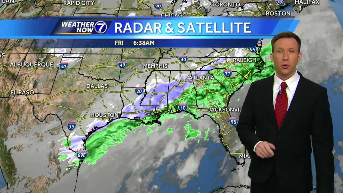 Typical December weather heading into the weekend, then a quick warm-up