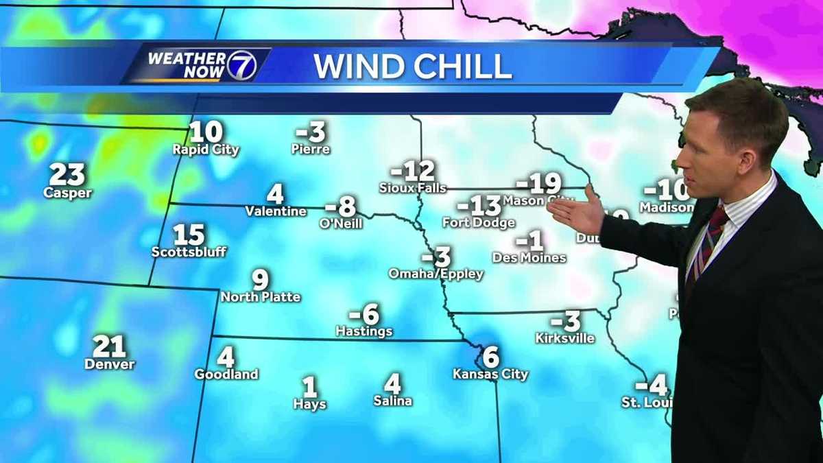 Another cold one Saturday, freezing drizzle possible Sunday
