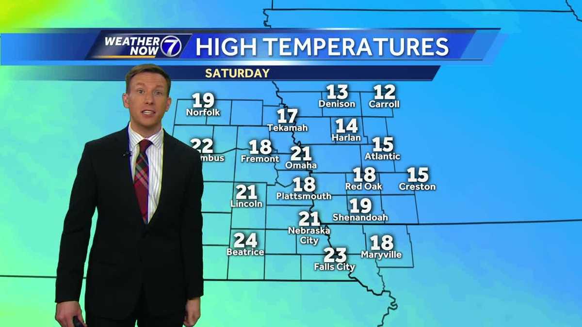 Quiet, cold Saturday, freezing drizzle possible Sunday morning