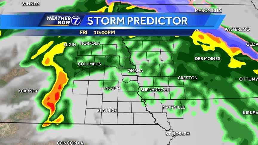Rain and storms tonight with snow possible in parts of western Iowa