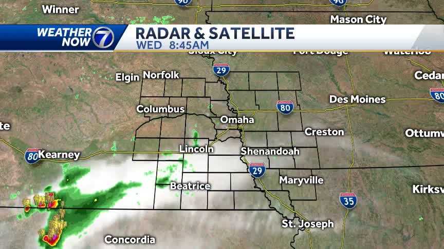 Low rain chances, higher heat and humidity midweek