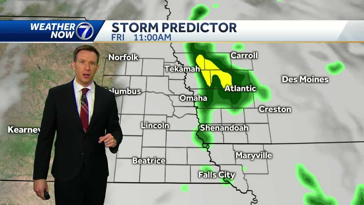 Light rain Friday morning, Winter Storm Watch Sunday