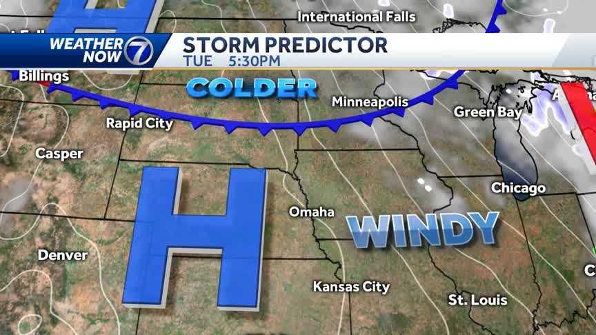 Staying windy today, more January-like temperatures tomorrow