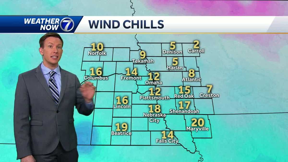Much colder early Wednesday, snow is possible this weekend