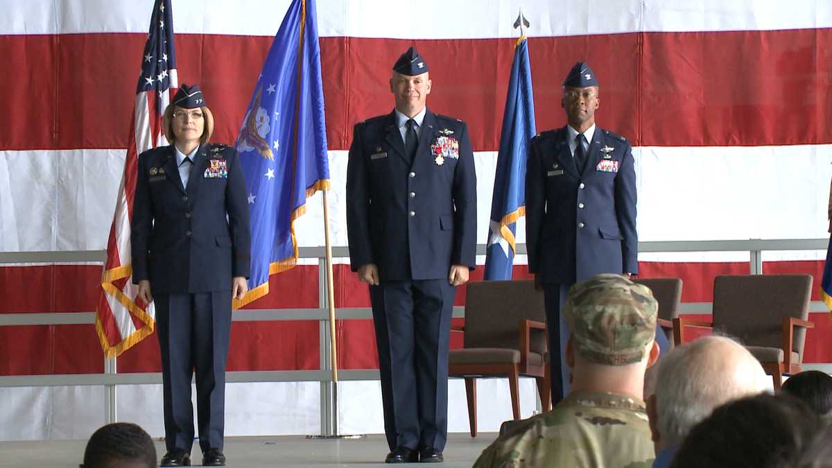 Command changes for 55th Wing at Offutt Air Force Base