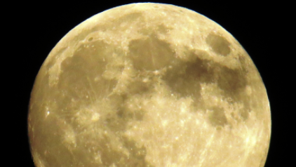 Two things different about tonight's full moon