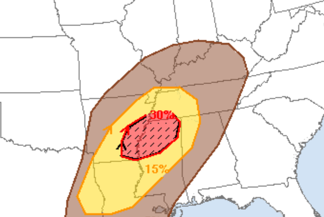 Belski's Blog - SPC lowers severe risk to marginal