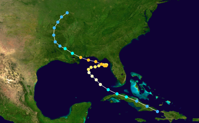 Belski's Blog - The strange track of Hurricane Barry