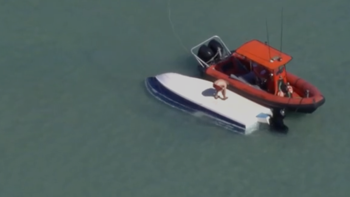 Us Coast Guard Searching For Two Missing Boaters After A Storm Capsized
