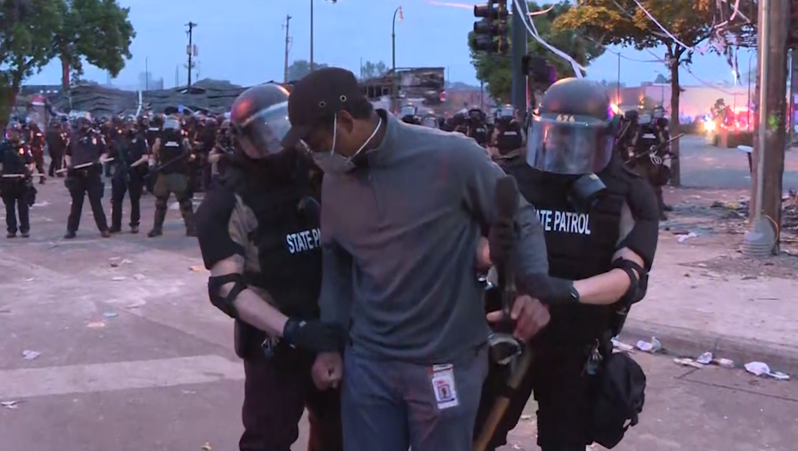 A Cnn Crew Was Arrested While Covering Minneapolis Protests