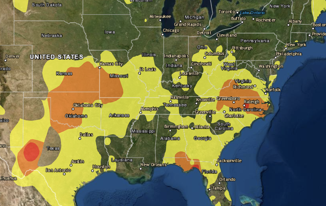 Belski's Blog - Sahara dust cloud forecast for this week