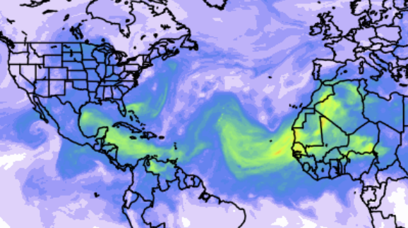 Belski's Blog - Sahara dust for a few more days