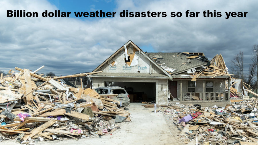 Belski's Blog - Billion dollar weather disasters this year