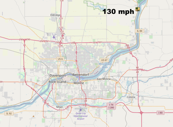 Belski's Blog - Iowa derecho winds now reported at 140 mph