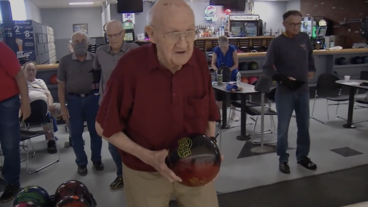 Bowler rolling strong at 100 years old