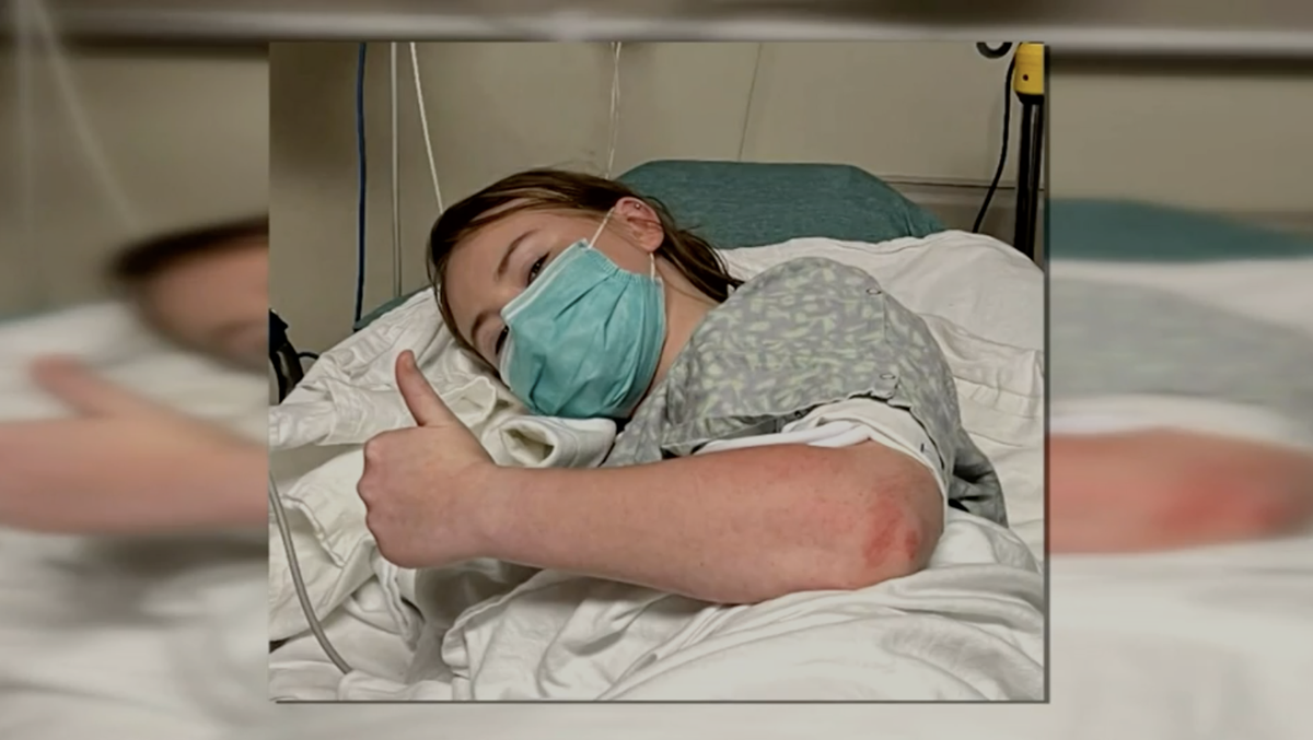 18-year-old survives lightning strike on first day of college
