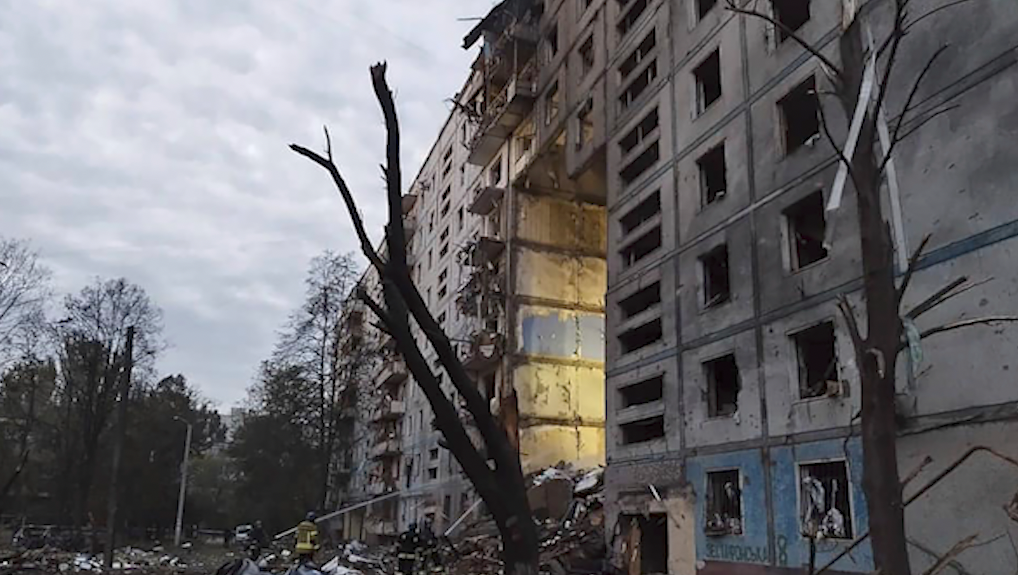 Ukraine: Russian strikes kill 17 following bridge attack