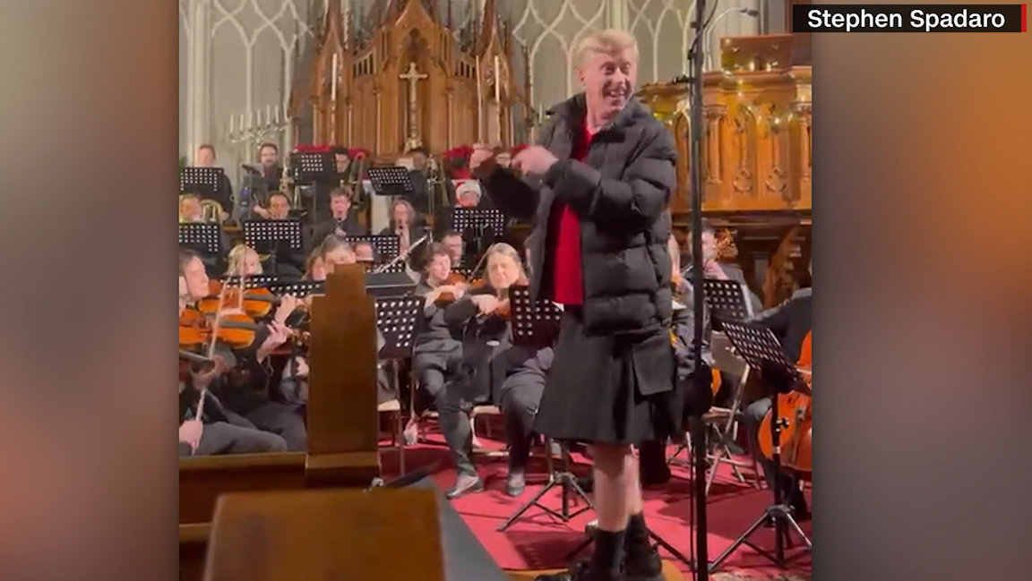 WATCH: Guest conductor's performance goes viral while leading orchestra ...