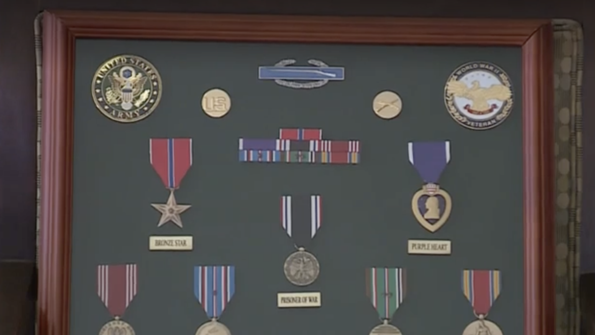 World War II veteran awarded medals after 78 years
