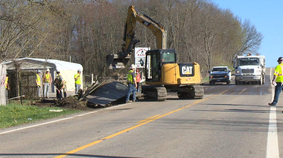 Toxic soil from Ohio train derailment spills in crash