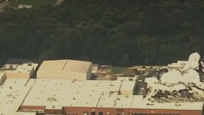 Pfizer North Carolina tornado devastates building in Nash County