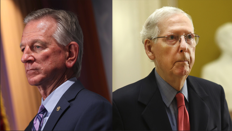 Senator Tuberville addresses Sen. McConnell's health episodes