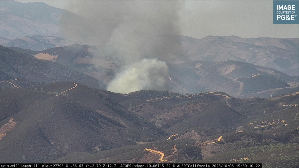 Forward progress stopped for Williams Fire in South Monterey County