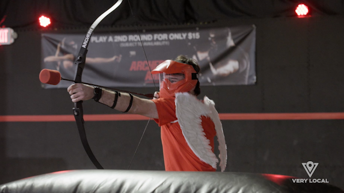 Archery Arena in West Chester is a fun new take on the game of dodgeball