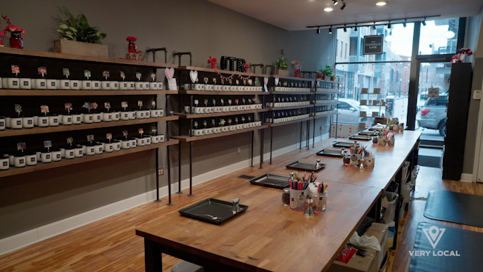 Create your very own unique scent at The Candle Lab in downtown Cincinnati
