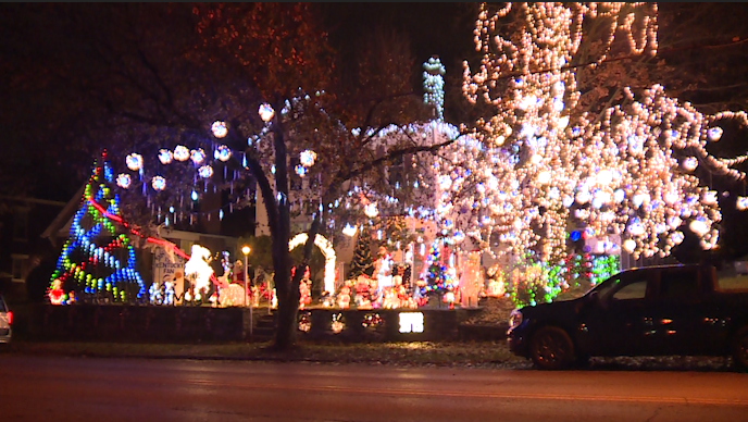 This light display is one of the brightest in the Cincinnati area