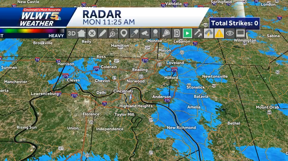 Thundersnow: Rare weather phenomenon captured on radar amid snow burst ...