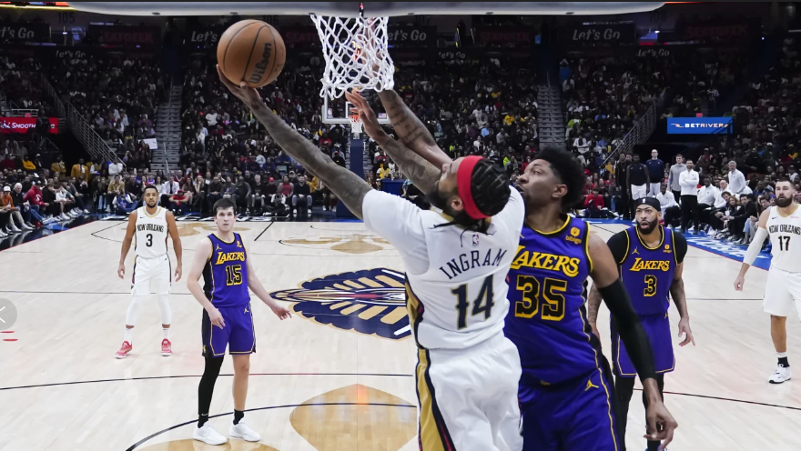 Zion Williamson Brandon Ingram Pelicans Lakers