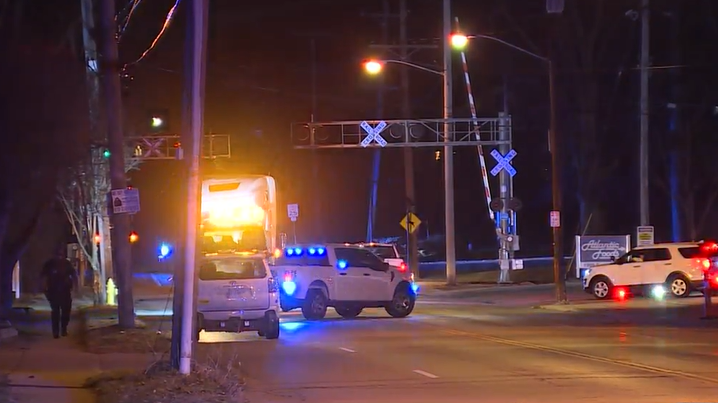 At least one injured after train hits semi in Amberley Village