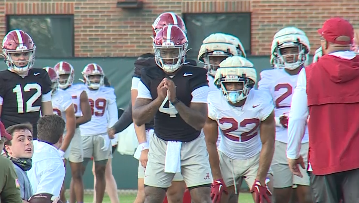 Alabama hits the practice field for spring training
