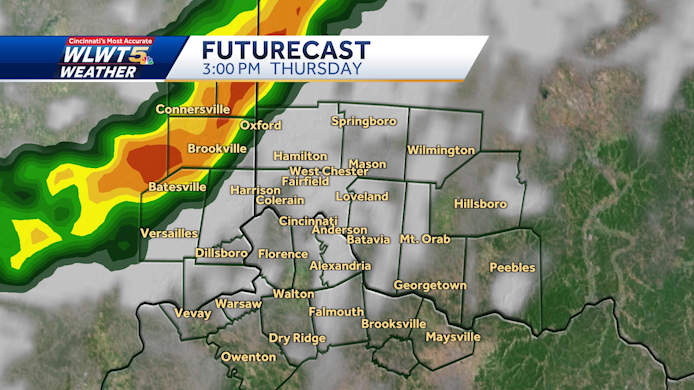 Hour by hour: When severe weather threat moves through Cincinnati