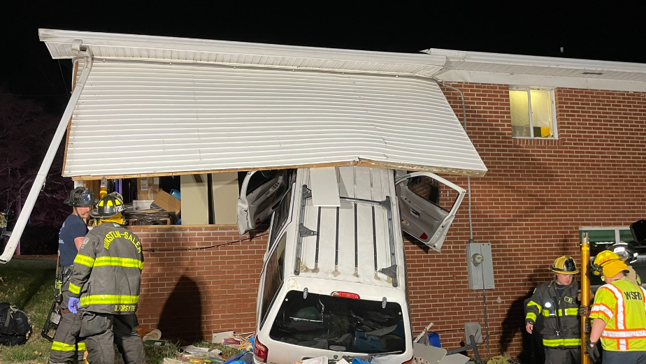 North Carolina: Car crashes into home on Ebert Road, Winston-Salem Fire ...