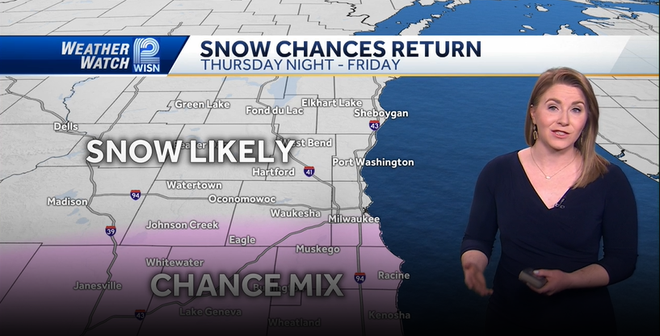Southeast Wisconsin weather shift: Snow and temperature drop ahead