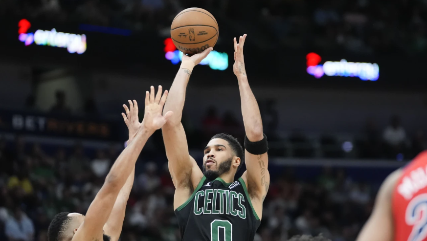 Zion Williamson Jayson Tatum Celtics Pelicans