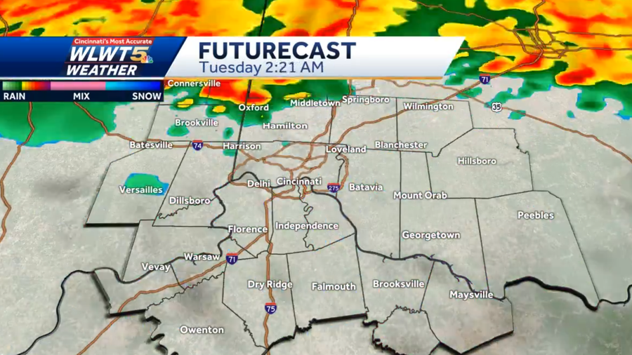 Hour by hour: When severe weather threat moves through Cincinnati