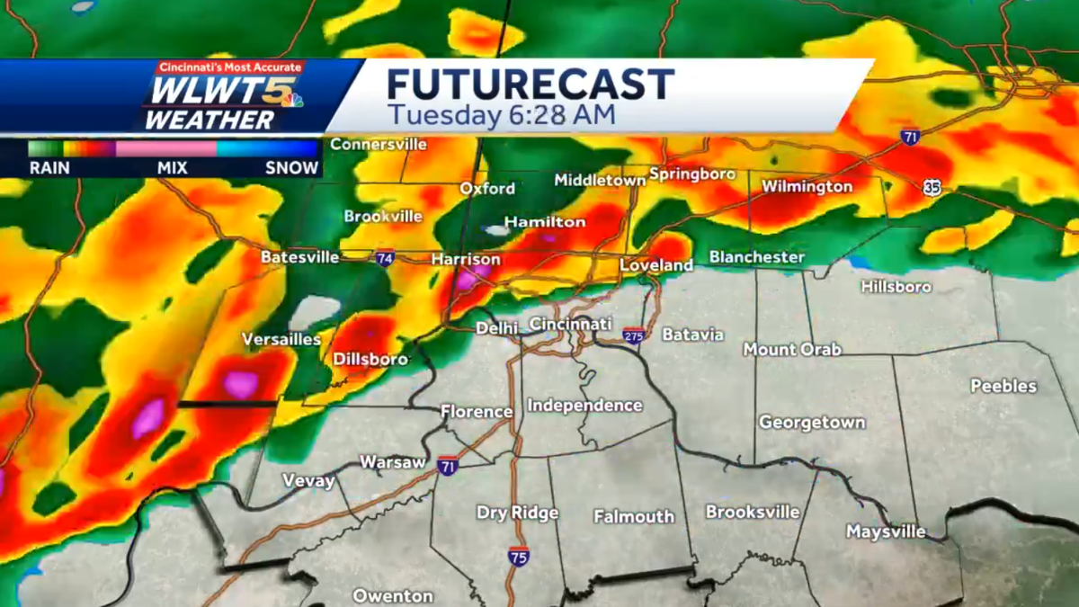 Hour by hour: When severe weather threat moves through Cincinnati