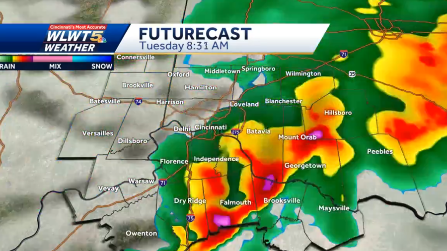 Hour by hour: When severe weather threat moves through Cincinnati