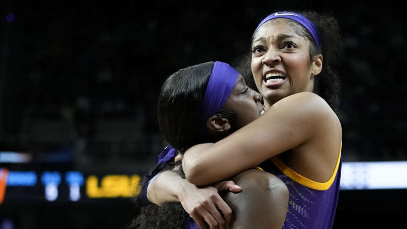 Caitlin Clark Angel Reese women’s college basketball